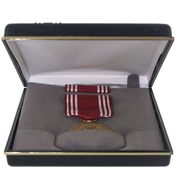 US Army Good Conduct (AGCM) Medal Award Presentation Set Official ...