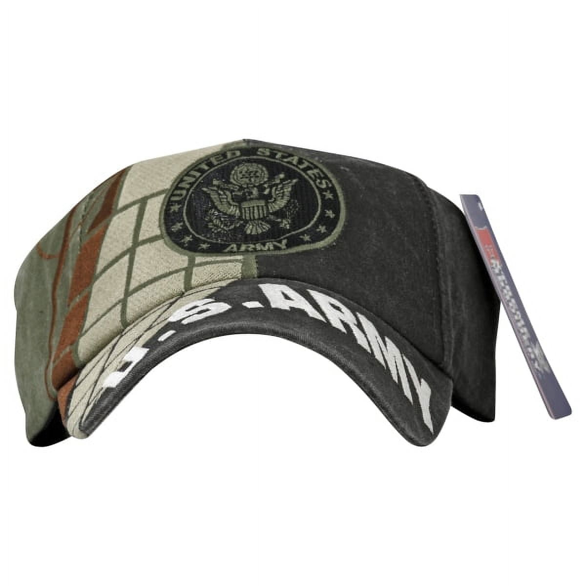 US Army Grenade Embroidered Emblem Grey Baseball Cap Hat Official ...