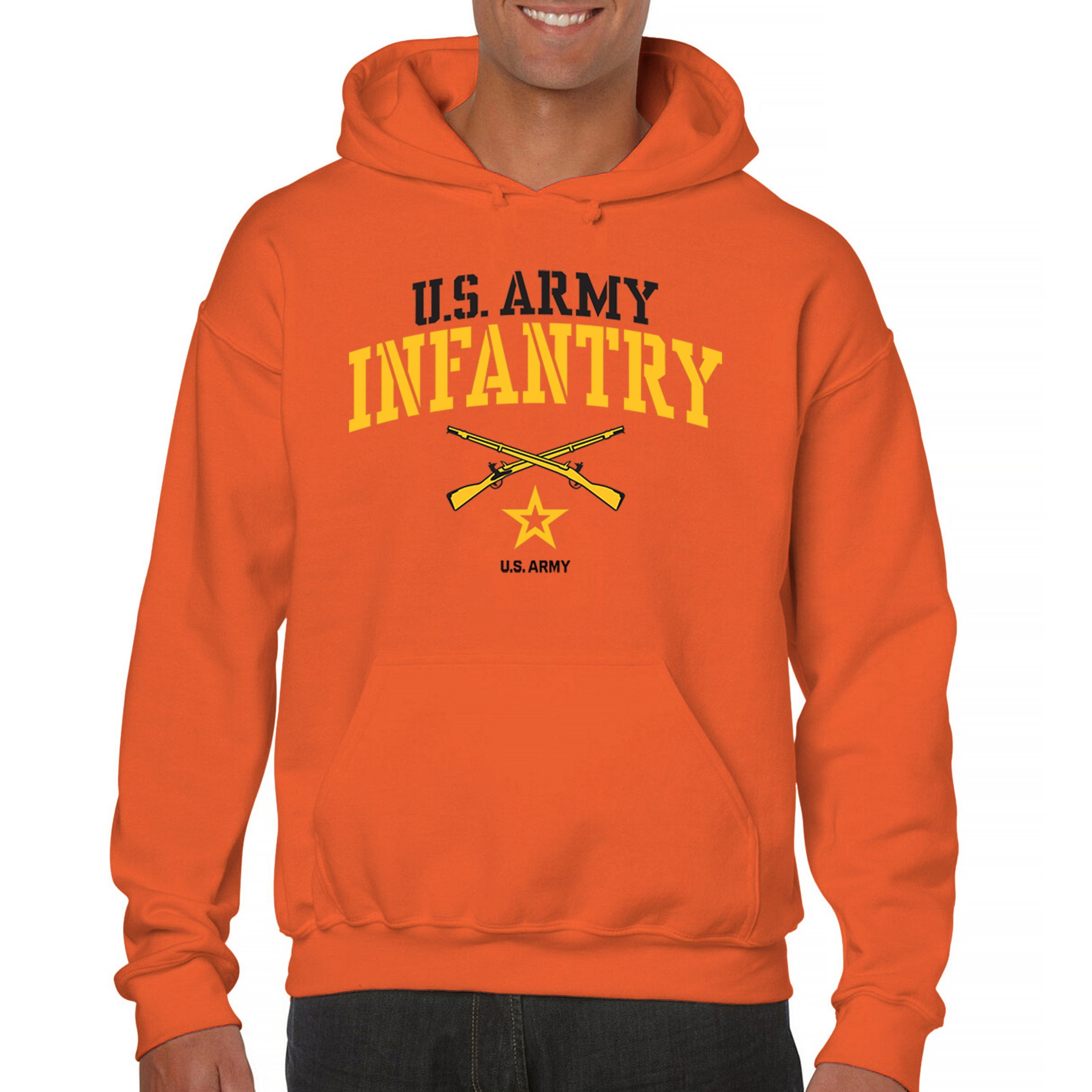 US Army Infantry Sweatshirt Military Pride Veteran DD 214 Patriotic ...