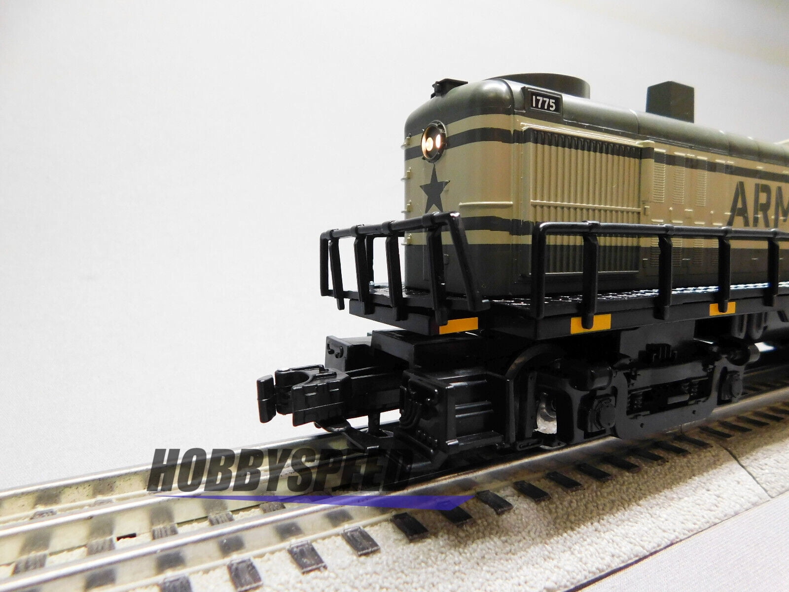 US Army LIONCHIEF RS-3 Diesel Locomotive Engine #1775 O Gauge 2223010-E ...