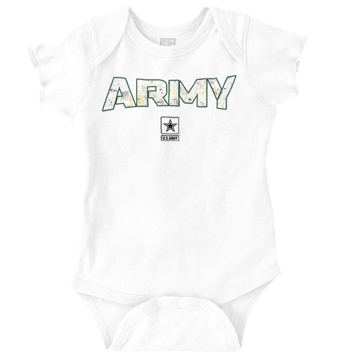 US Army Logo PT Military Training Romper Boys or Girls Infant Baby ...
