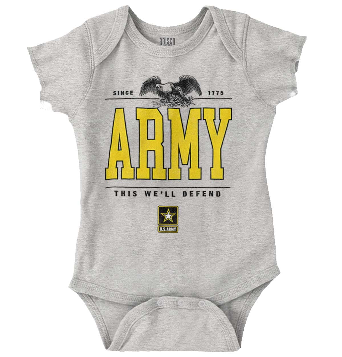 US Army Logo This We'll Defend Eagle Romper Boys or Girls Infant Baby ...
