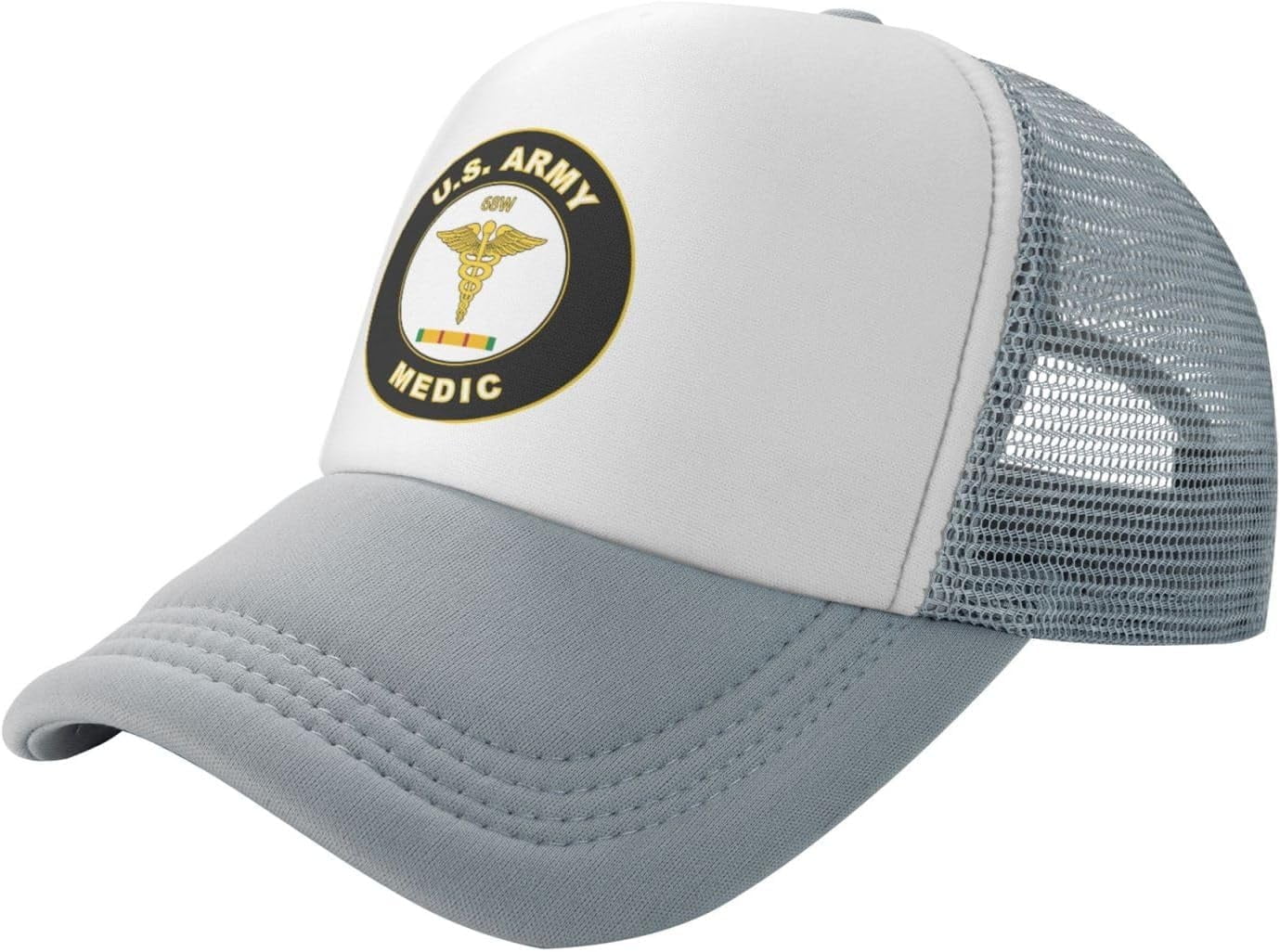 US Army MOS 68W Medic Vietnam Service Combat Retired Trucker Hats ...