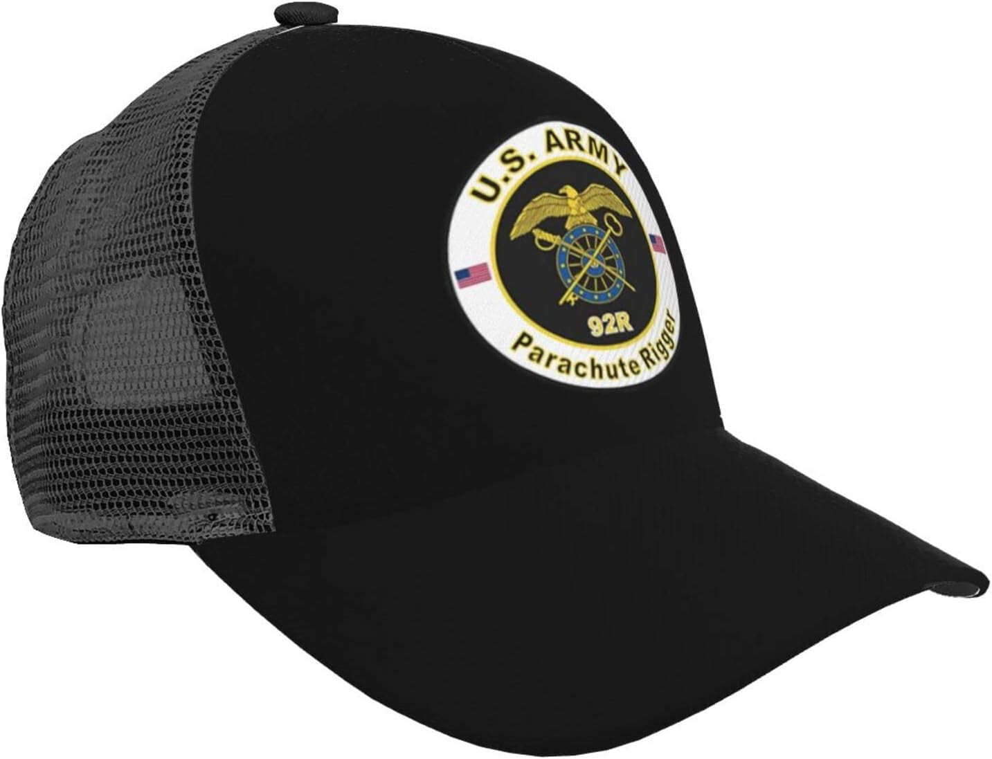 US Army MOS 92R Parachute Rigger Baseball Cap Adjustable Mesh Trucker ...