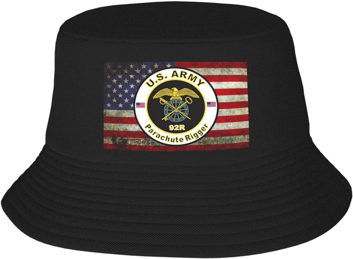 US Army MOS 92R Parachute Rigger Bucket Hat Women Men Summer Sun Beach ...