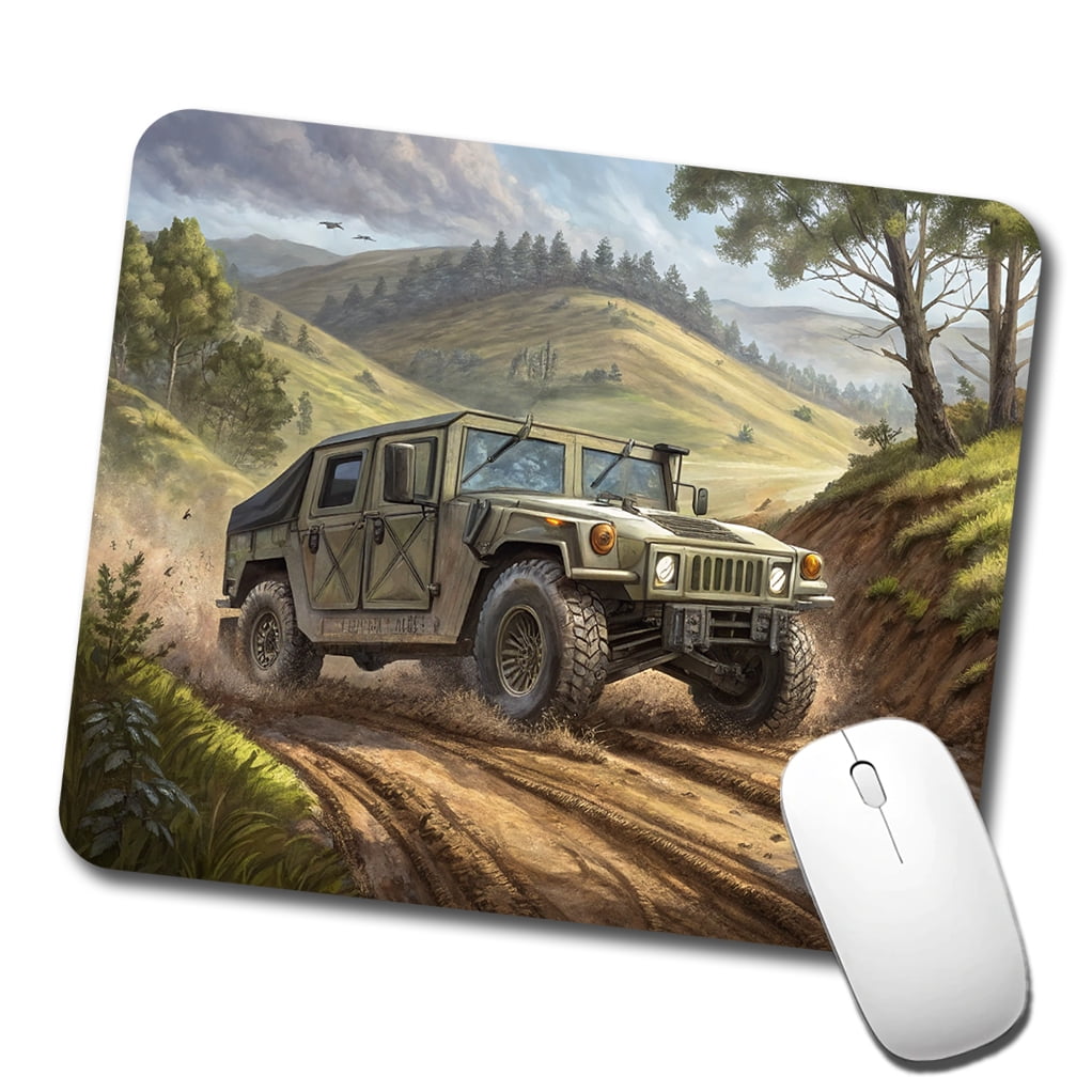 US Army Military Humvee Mouse Pad Low Profile Gaming Mat - Walmart.com