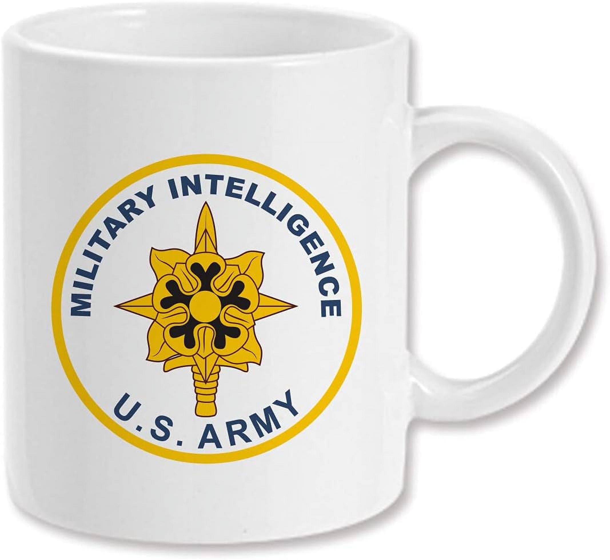 US Army Military Intelligence Plaque 11oz Coffee Mug - Walmart.com