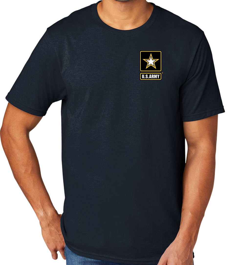 US Army Military Men's TriBlend Tee Shirt, 3XL Deep Navy Blue - Walmart.com