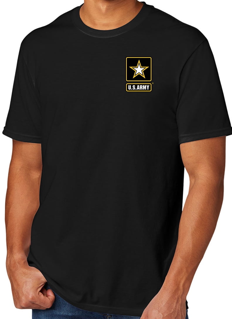US Army Military Men's TriBlend Tee Shirt, Large Black - Walmart.com