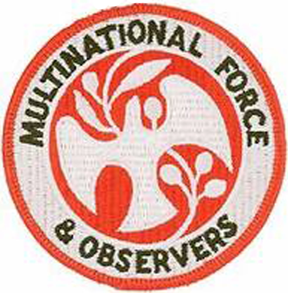 US Army MultiNational Force & Observer Military Hook Back Patch ...