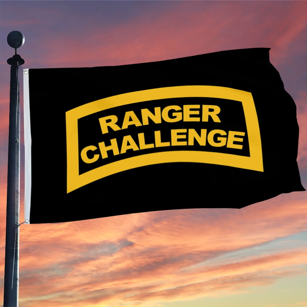 US Army Ranger Challenge Tab Flag 3x5Feet Outdoor Indoor Decoration ...