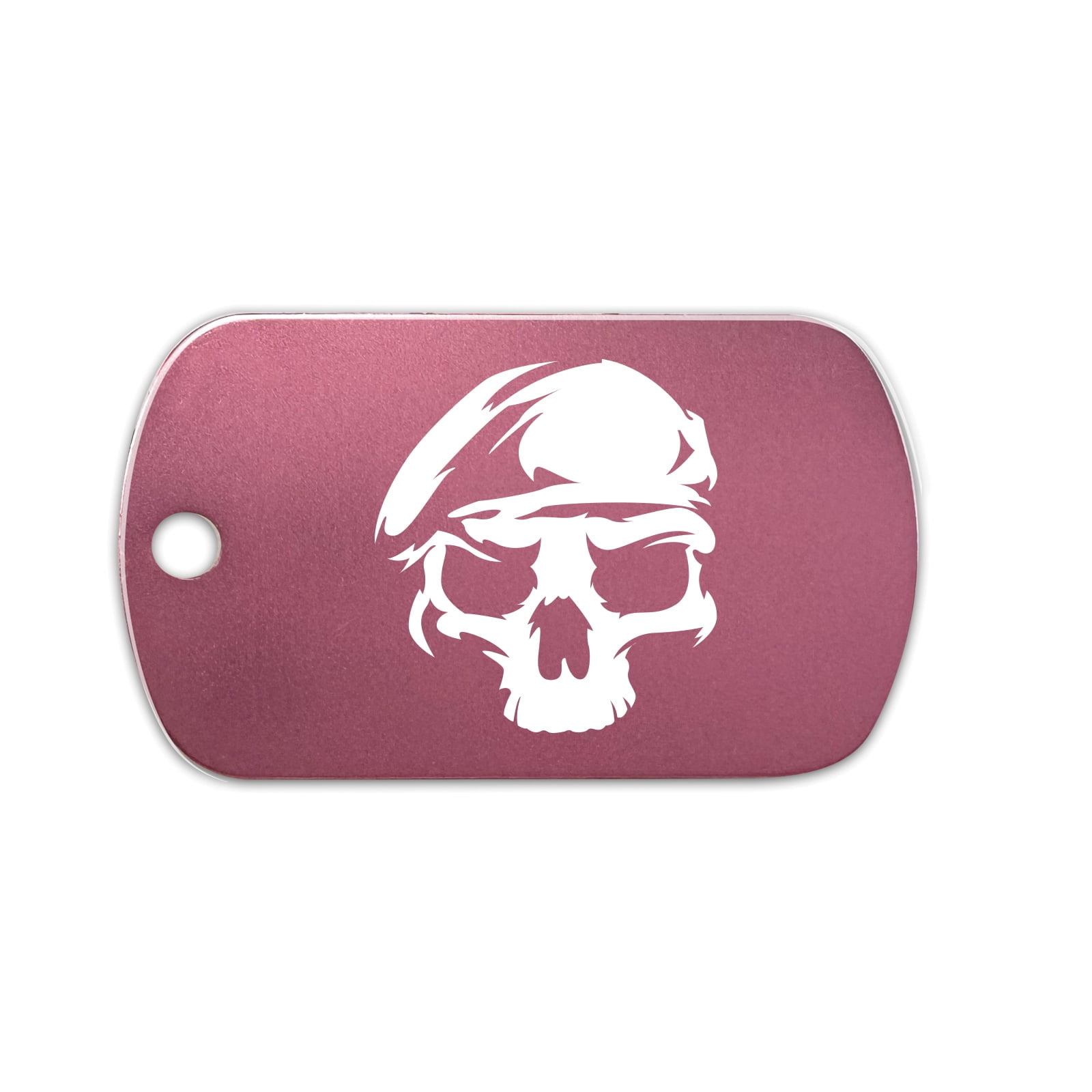 US Army Ranger Skull GI Dog Tag Aluminum Keychain rangers unit special ...