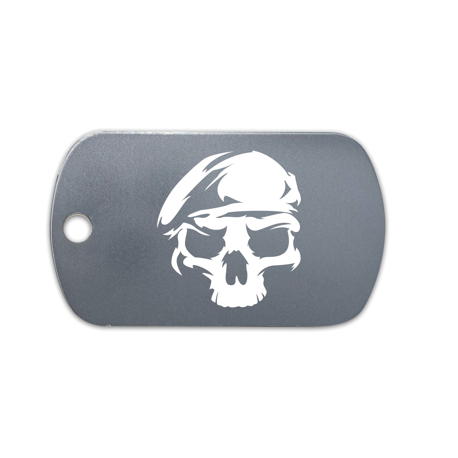 US Army Ranger Skull GI Dog Tag Aluminum Keychain rangers unit special ...