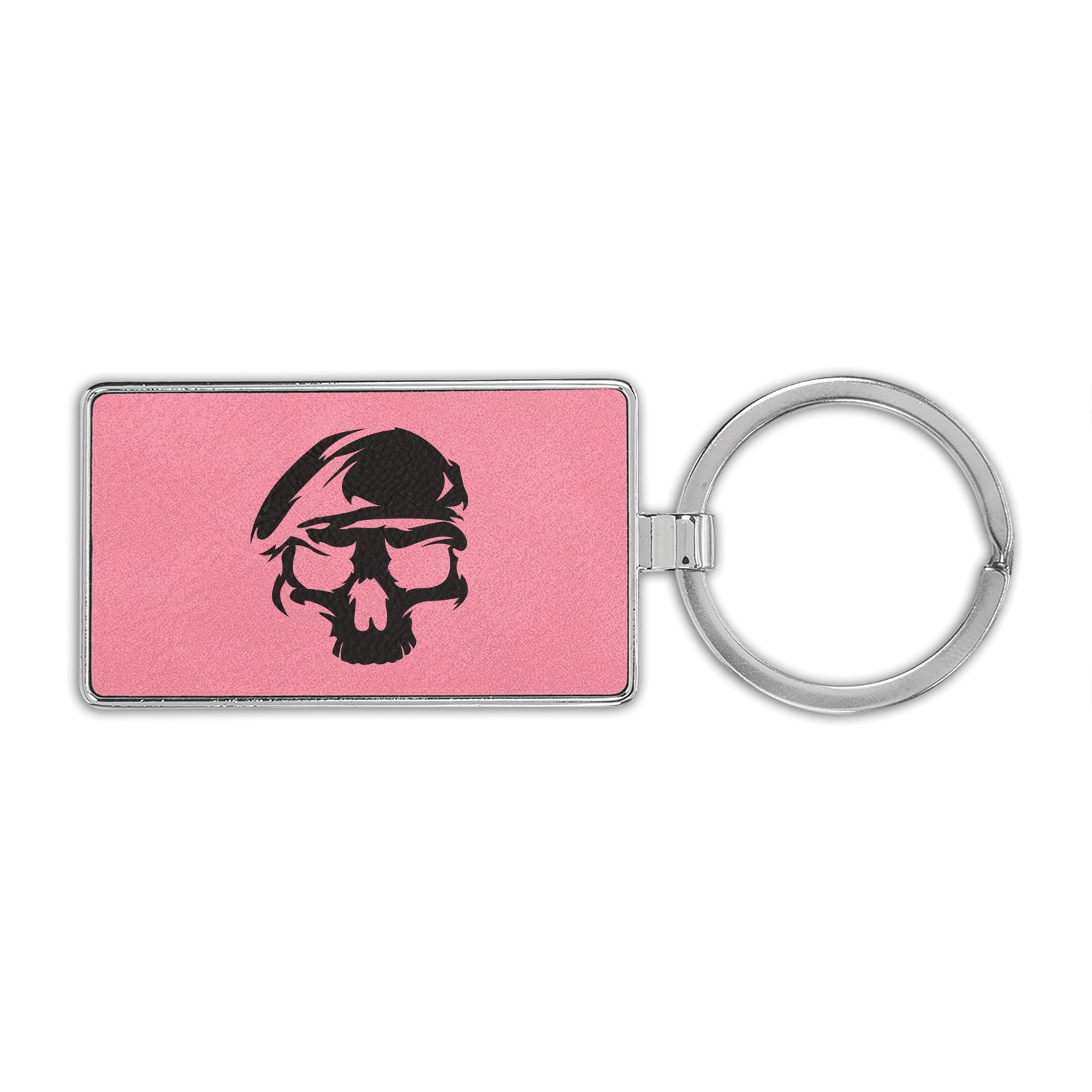 US Army Ranger Skull Premium Leatherette Keychain rangers unit special ...