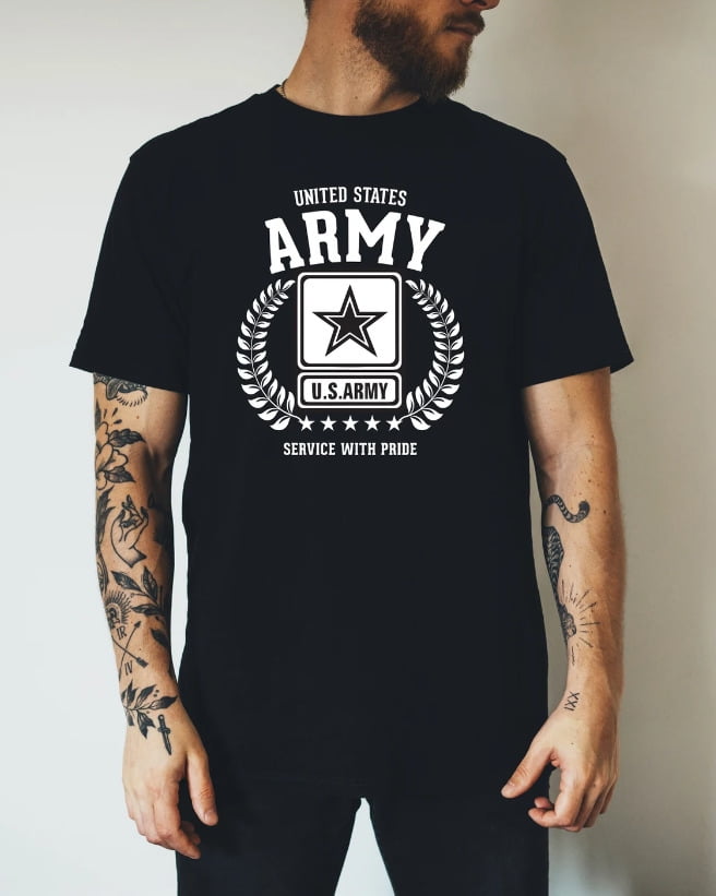 US Army Retired, US Army T-shirt, US Army Veteran, Father's Day Shirt ...