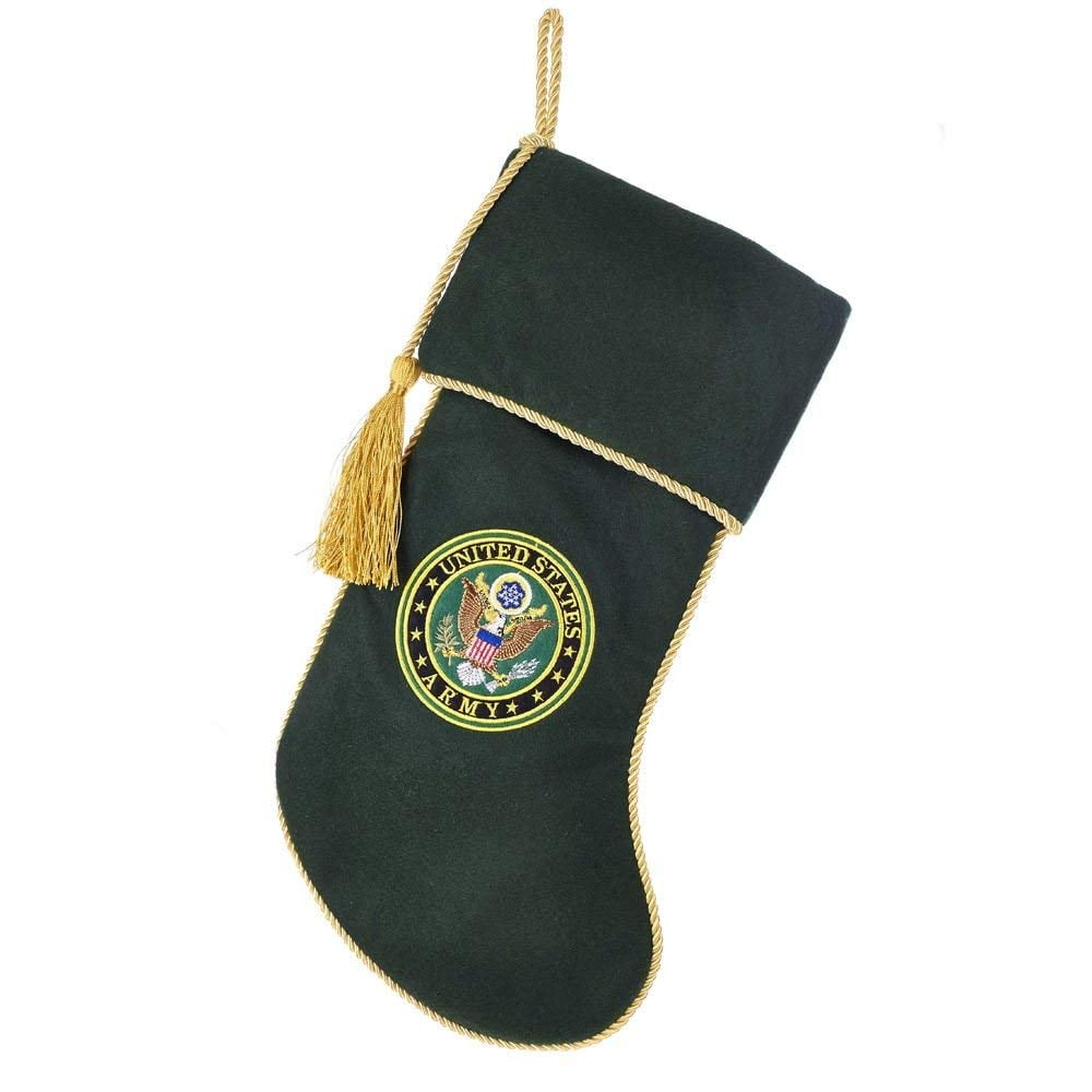 US Army Rope Braided Christmas Stocking 19 Inch AM7181 - Walmart.com