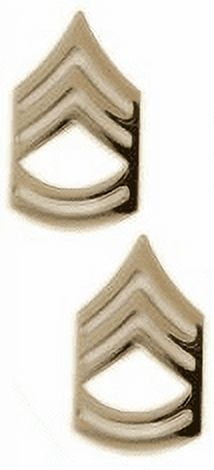 US Army Sergeant First Class Gold Collar Rank Insignia - Walmart.com