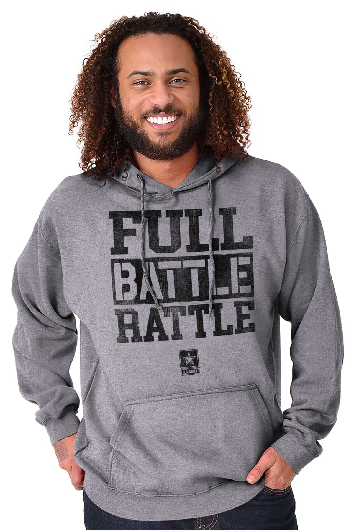 US Army Star Logo Full Battle Rattle Unisex Plus Size Hoodie Brisco ...