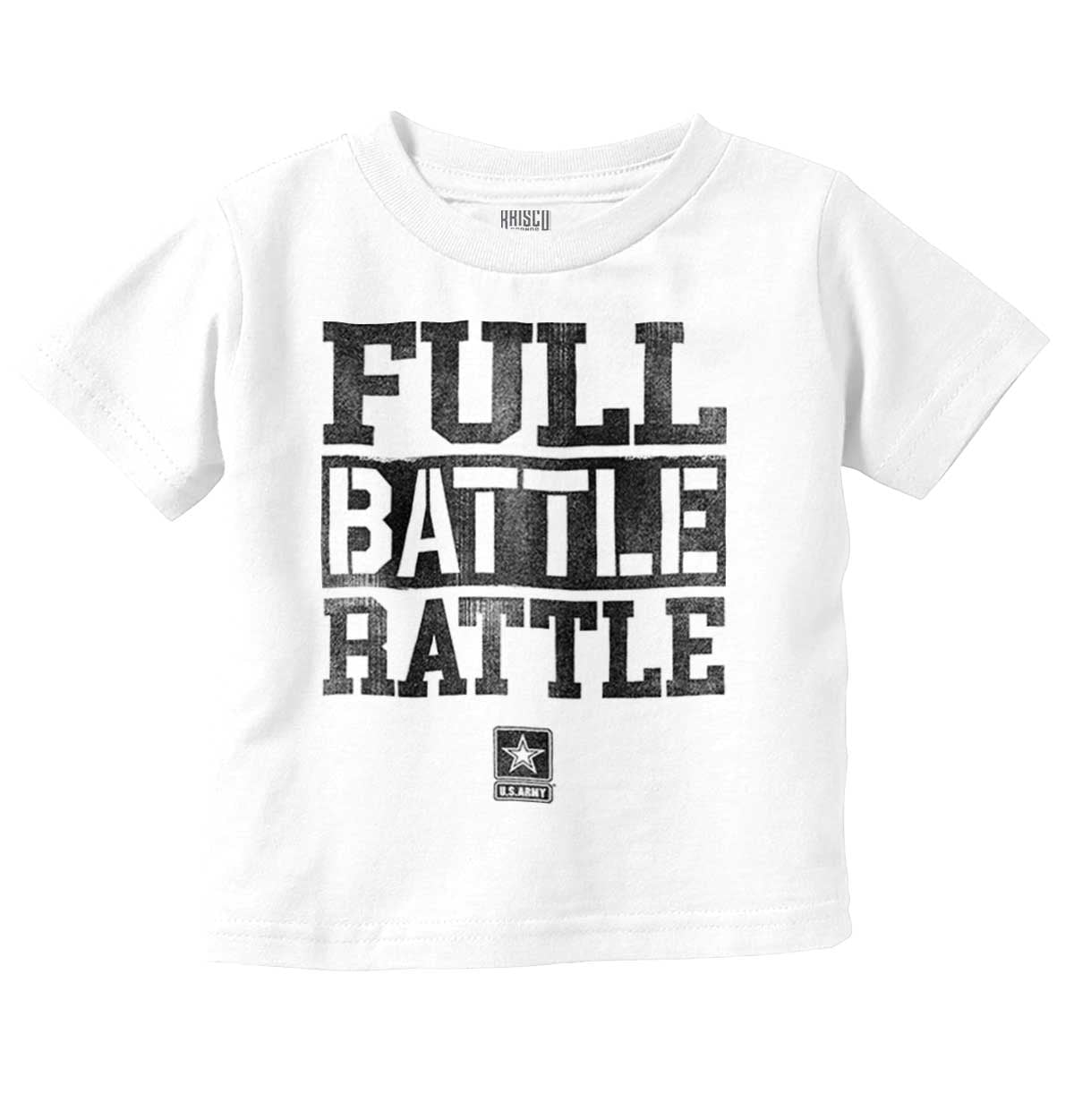 US Army Star Logo Full Battle Rattle Toddler Boy Girl T Shirt Infant ...