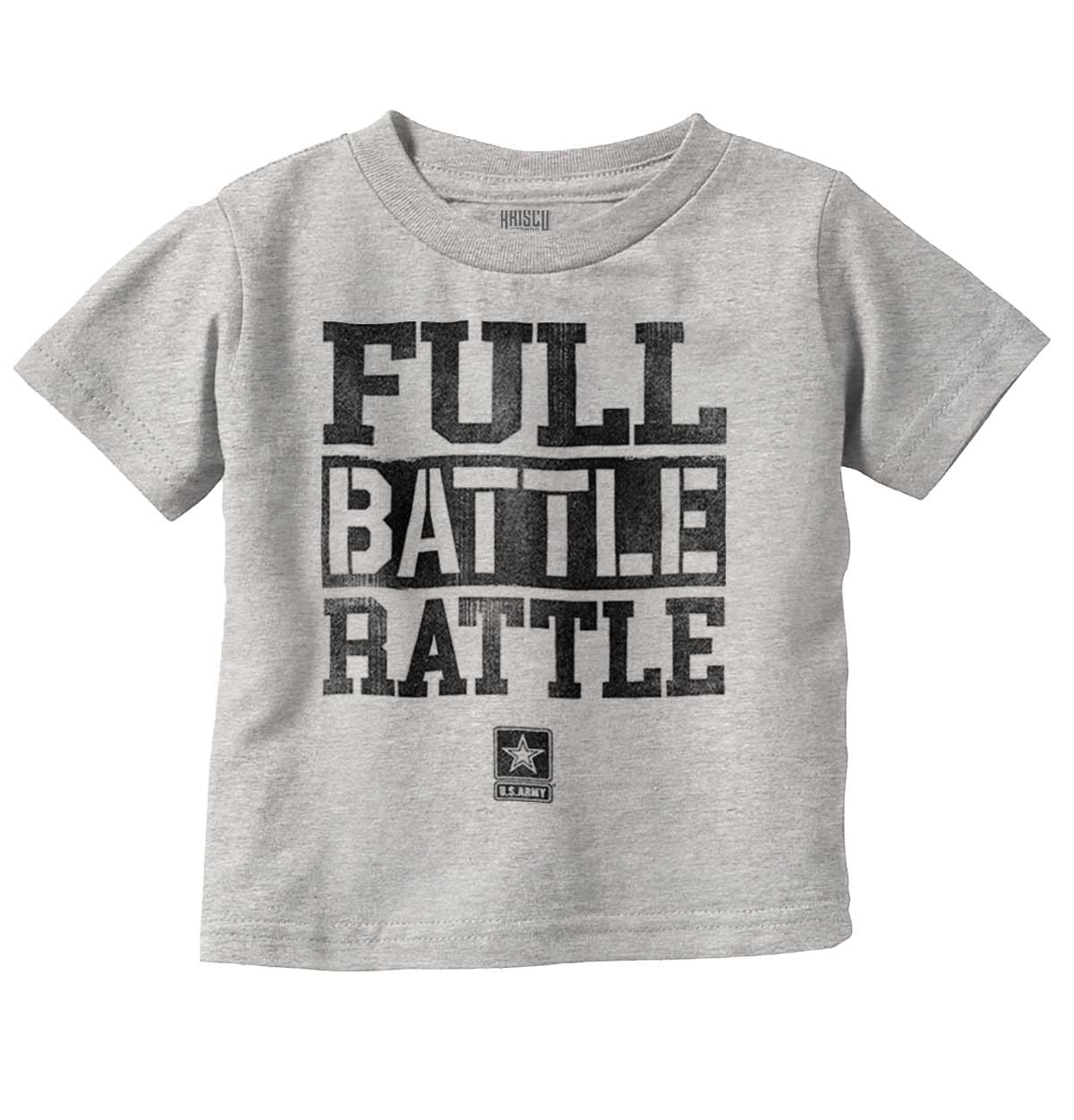 US Army Star Logo Full Battle Rattle Toddler Boy Girl T Shirt Infant ...