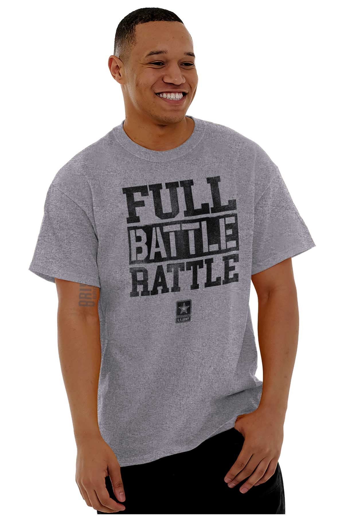 US Army Star Logo Full Battle Rattle Unisex Plus Size Graphic Tee ...