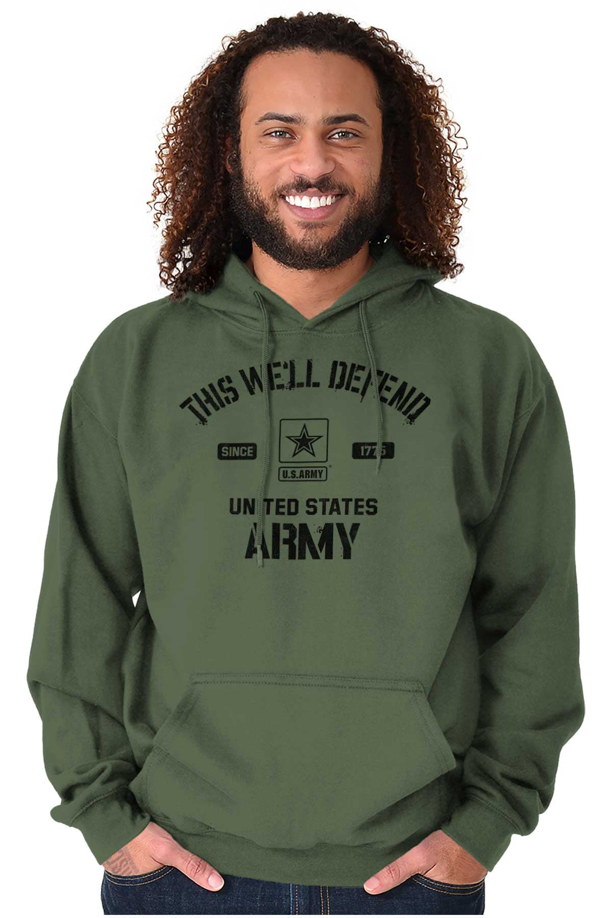 US Army Star Logo This We’ll Defend Unisex Plus Size Hoodie Brisco ...