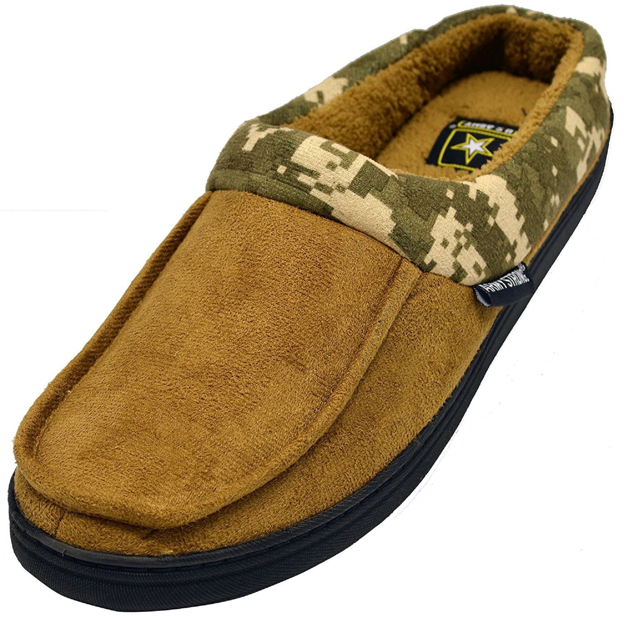 US Army Strong Official Adult Men "Low-Backed" Casual, Quality Slippers ...