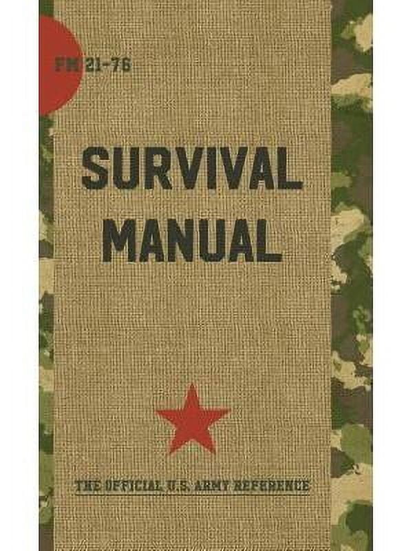US Army Survival Manual: FM 21-76 (Hardcover) - Walmart.com