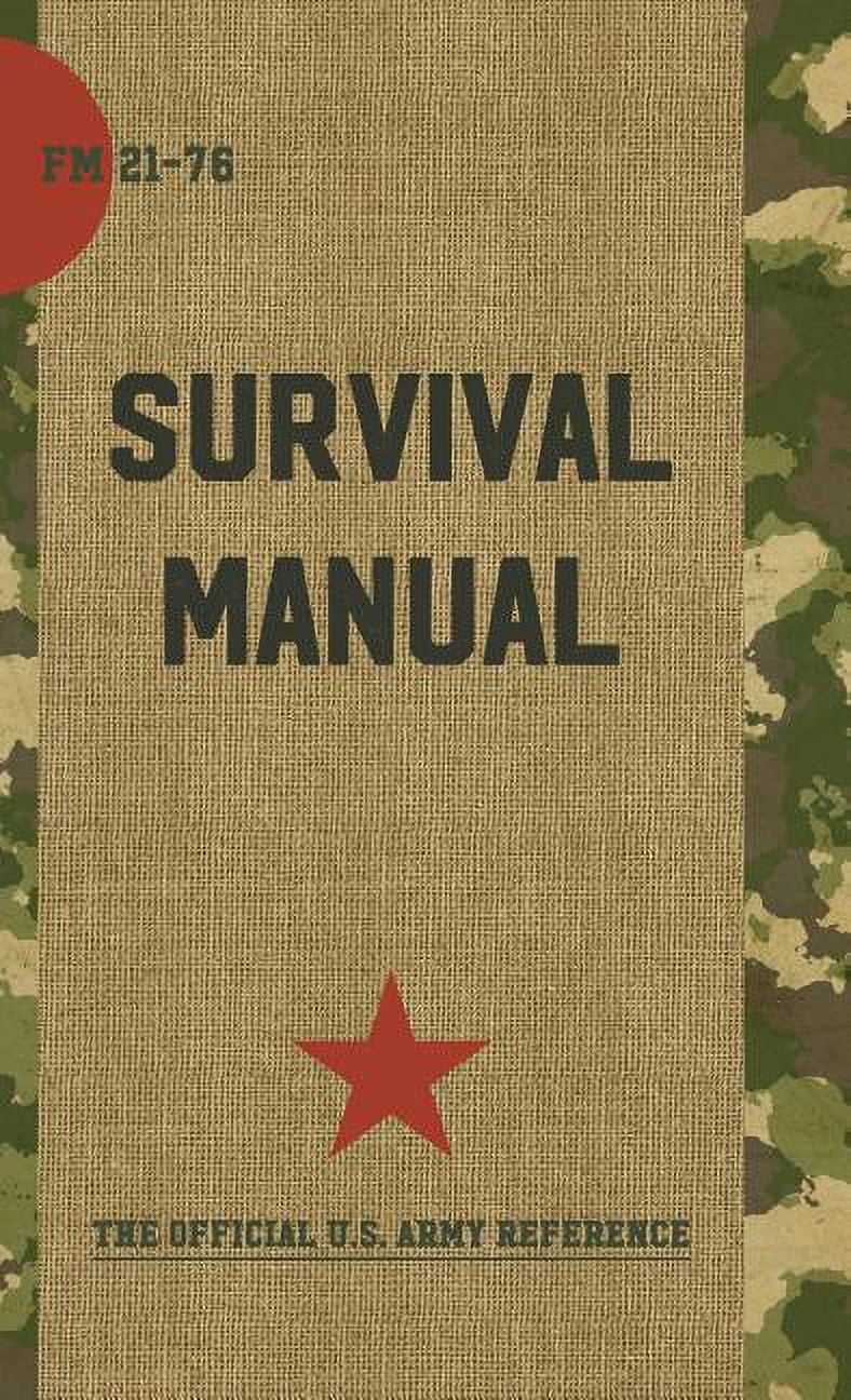 US Army Survival Manual: FM 21-76 (Hardcover) - Walmart.com