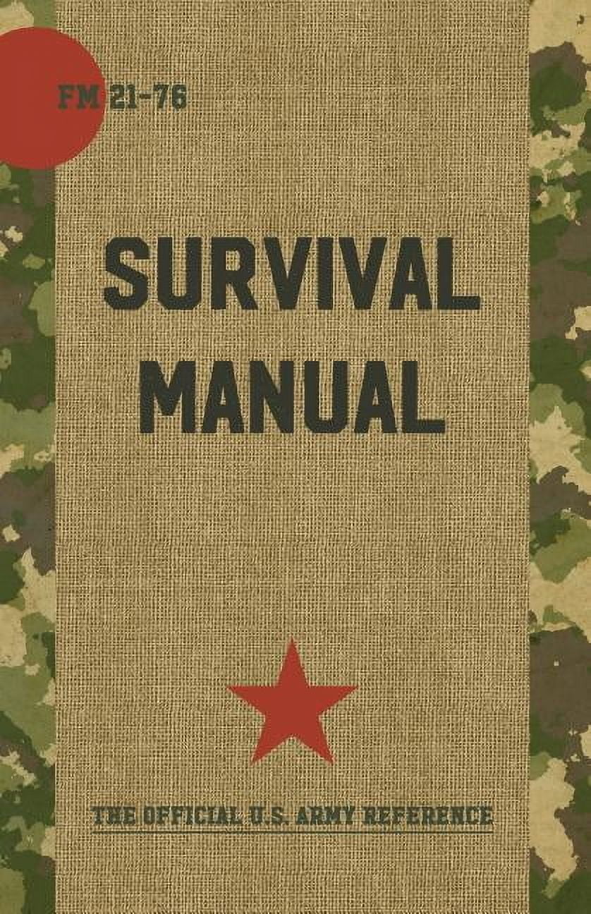US Army Survival Manual: FM 21-76 (Paperback) - Walmart.com