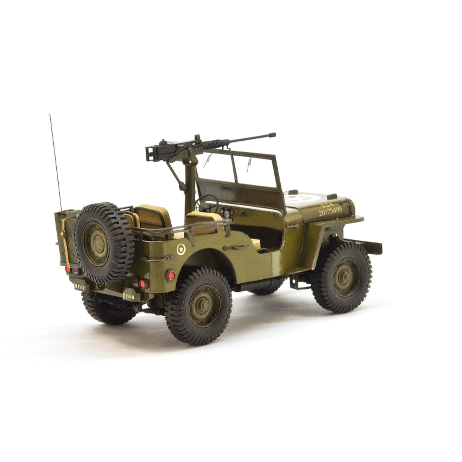 US Army WWII SUV Model Paper Simulation Collection Display Model 1:100 ...