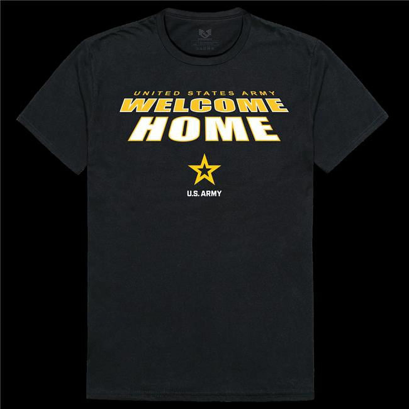 US Army Welcome Home T-Shirt - Black - Large - Walmart.com
