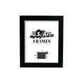 US Art 7x21 Black 1 Inch Flat MDF Wood Composite, Wall Decor Picture or ...