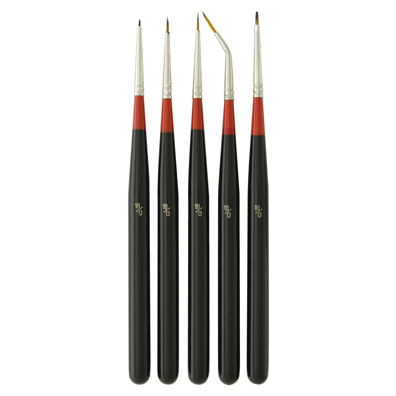 Princeton Brush Snap Gold Taklon Brush, Set #2 - Walmart.com