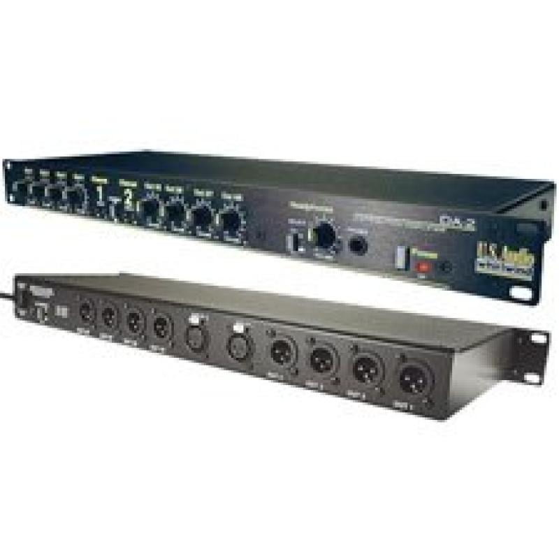 US Audio DA-2 Distribution Amp-by-Whirlwind - Walmart.com