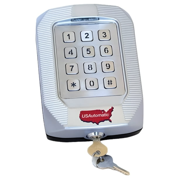 US Automatic 050551 Sentry Premium Metal Keypad - Walmart Business Supplies