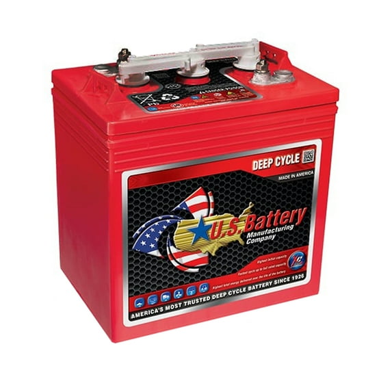 US Battery US145-XC2 6V Group Size GC2 Deep Cycle Battery ...