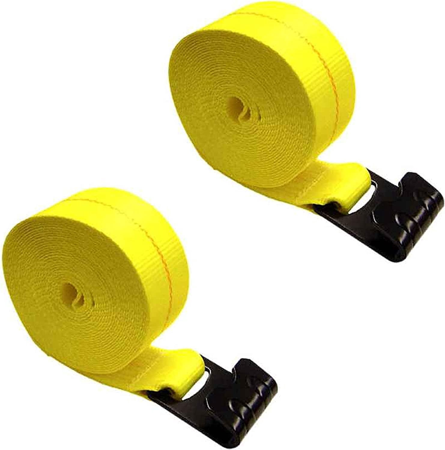 US Cargo Control 3 Inch x 30 Foot Yellow Replacement Winch Strap with ...