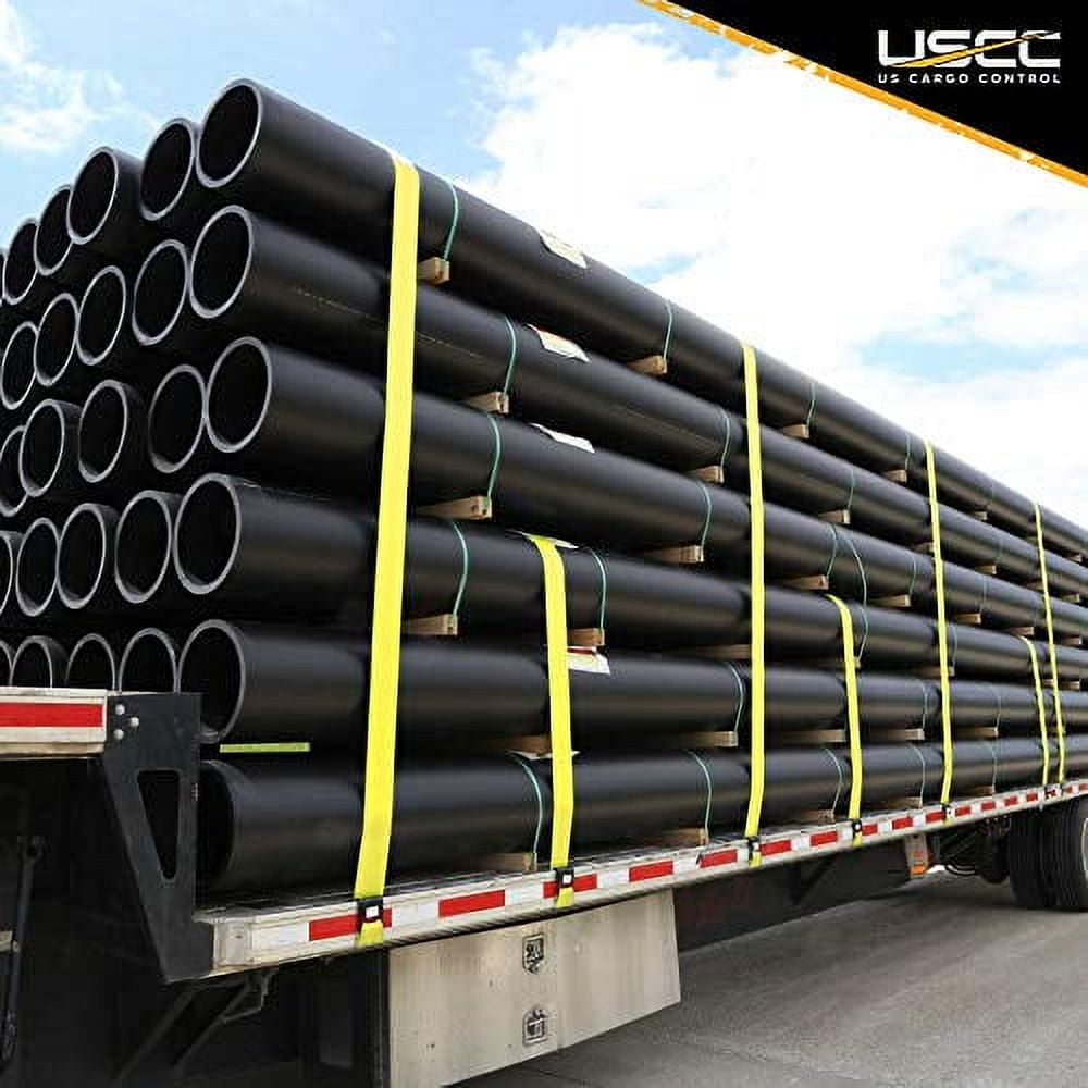 US Cargo Control 4 Inch x 11 Inch Fixed End (2-Pack), Zinc-Coated ...