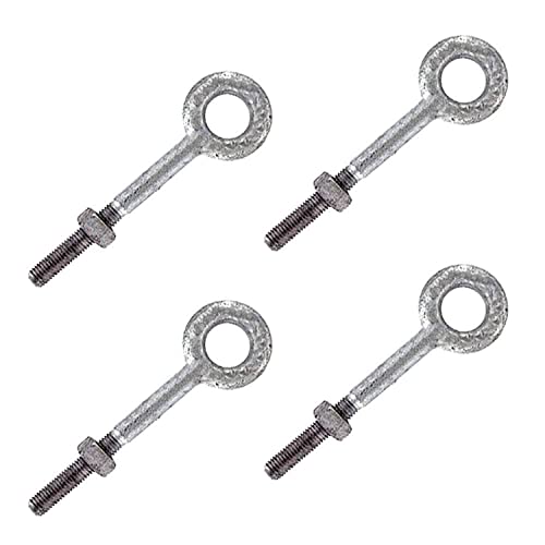 US Cargo Control 5/8" x 4" Galvanized Eye Bolt - 4 Pack - Walmart.com