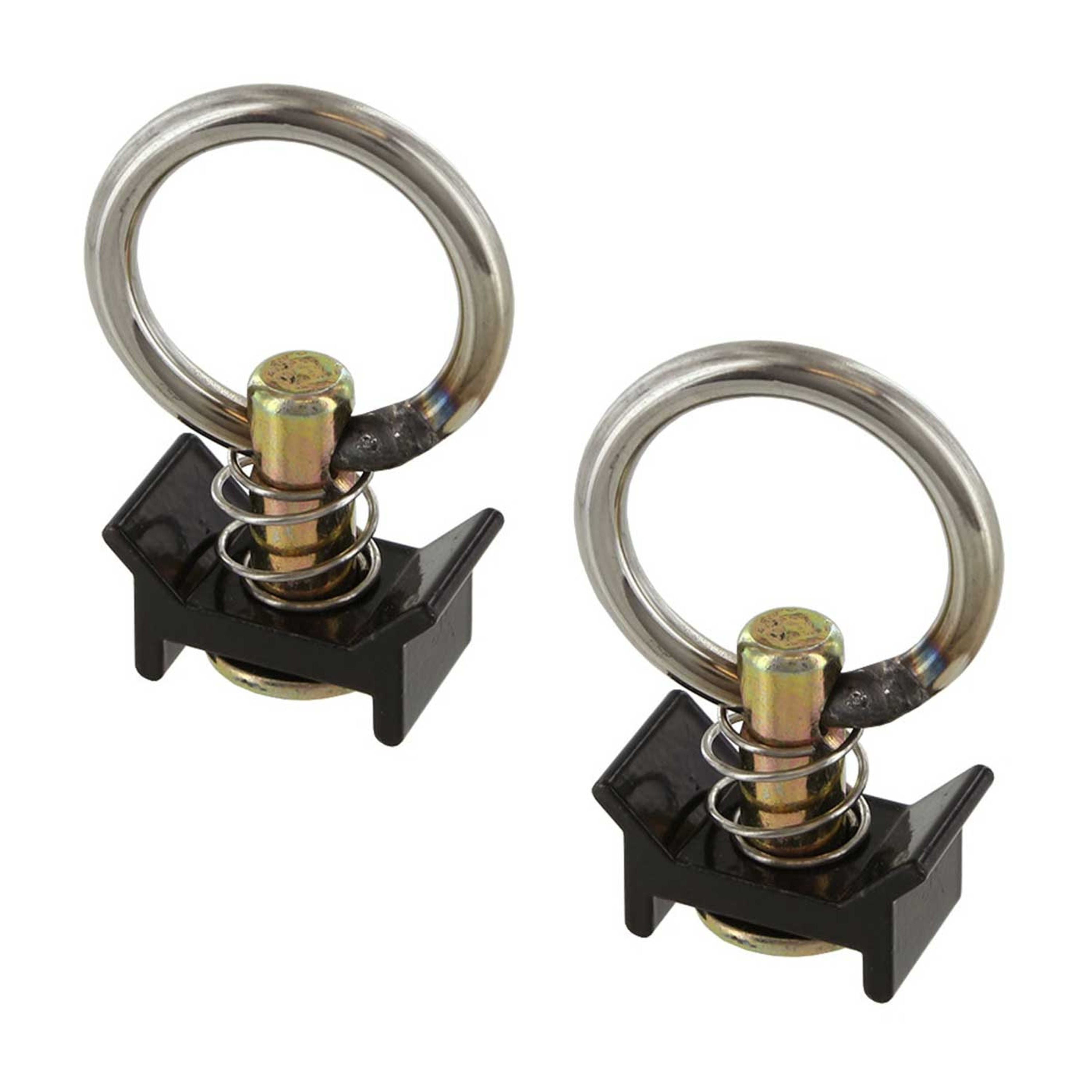 US Cargo Control Single Stud Fitting for L Track (2 Pack) 4,000 Pounds ...