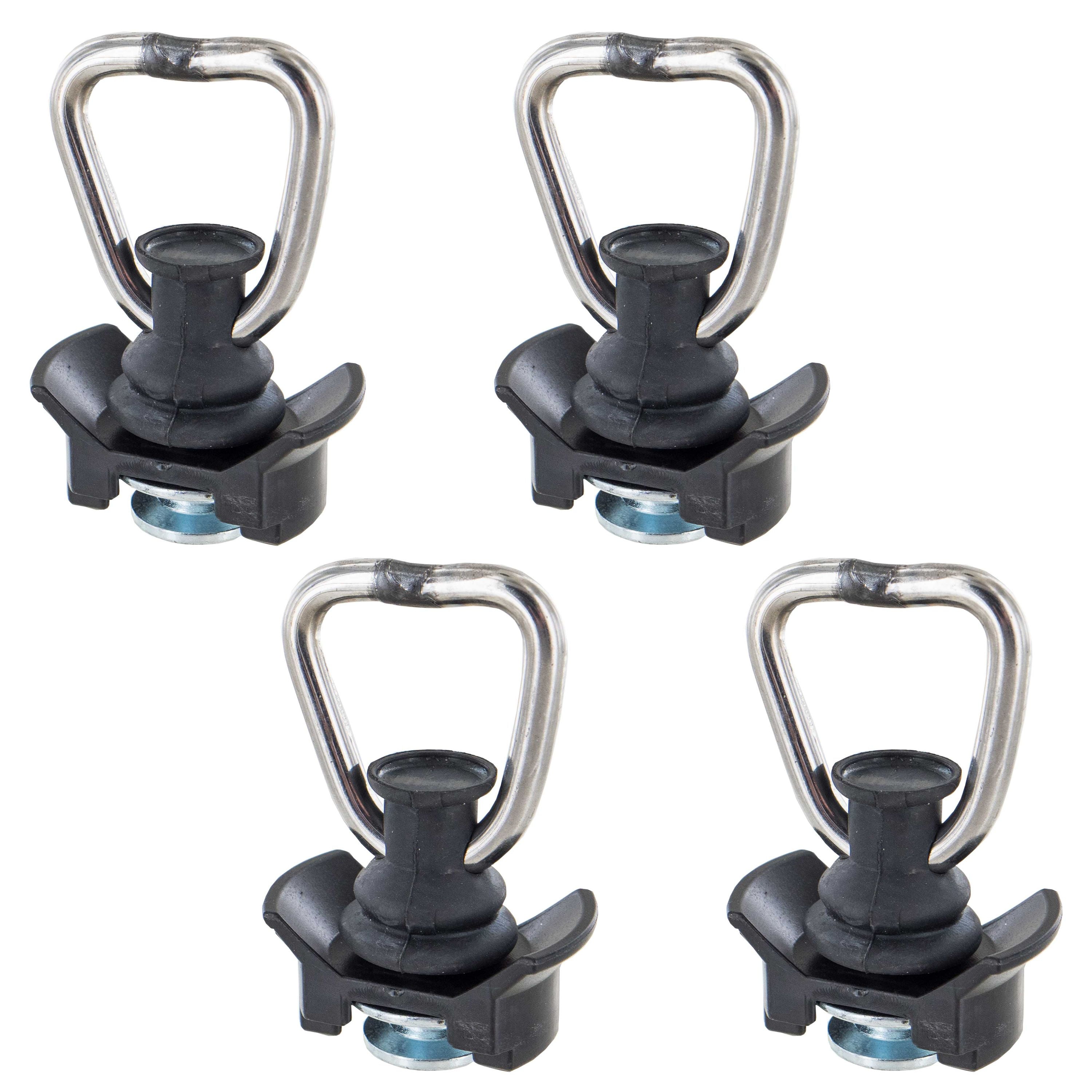 US Cargo Control Black L Track Stud Fitting With D Ring, Use With L ...