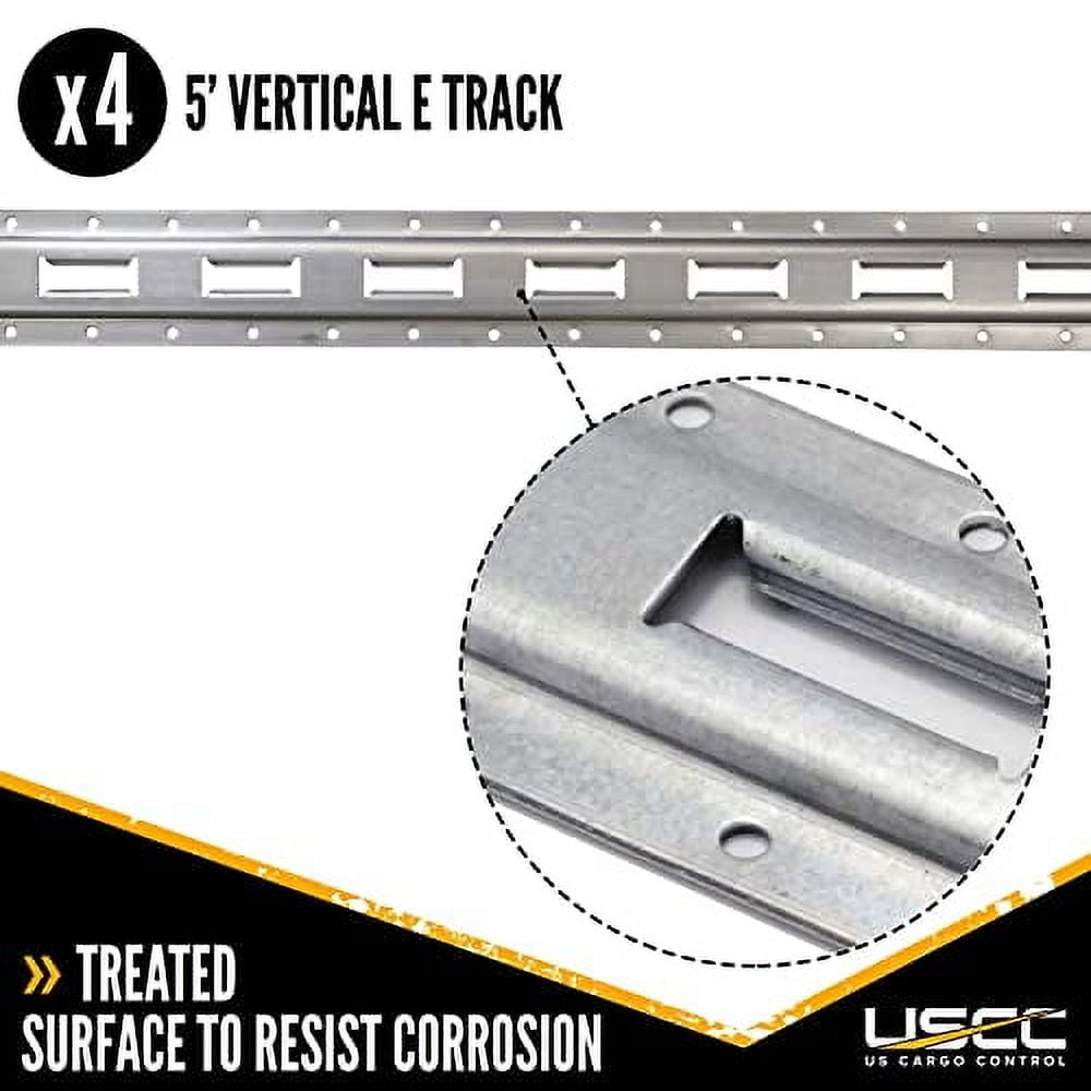 US Cargo Control E Track Shelving Kit for Interior Van Trailers ...