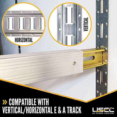 US Cargo Control E-Track Shoring Beam 92"-103", Adjustable Aluminum E ...
