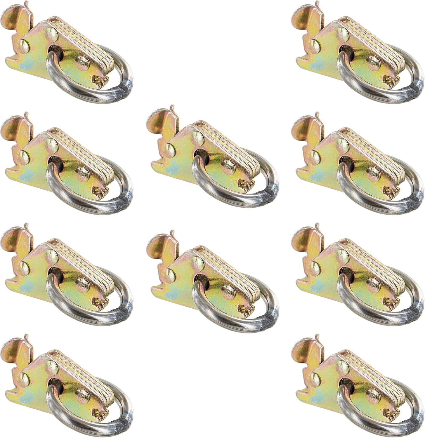 US Cargo Control E Track Tie Down Heavy Duty with Ring, Spring Loaded ...