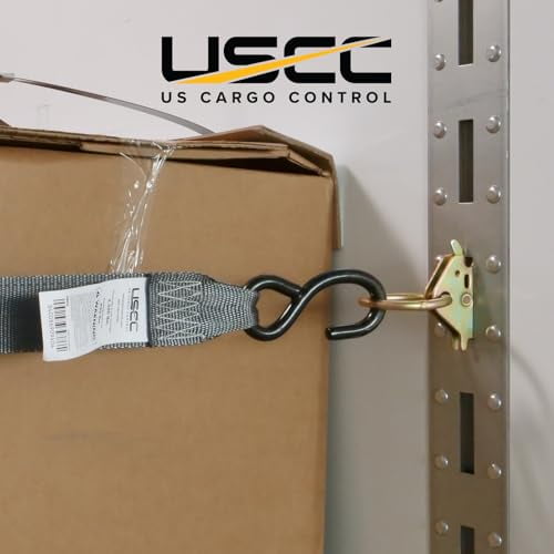 US Cargo Control E Track Tie Down with O Ring, 2 Inch E Fitting for E ...