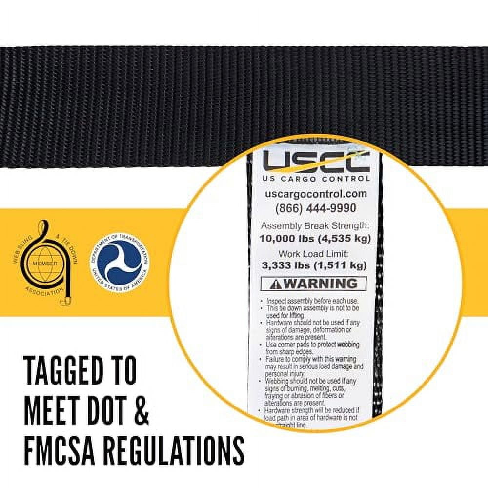 US Cargo Control Endless Ratchet Straps (4-Pack), 2 Inch X 20 Foot ...