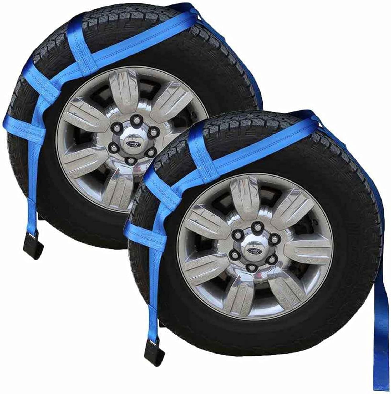 US Cargo Control Large Tow Dolly Basket Straps with Flat Hooks (2-Pack ...