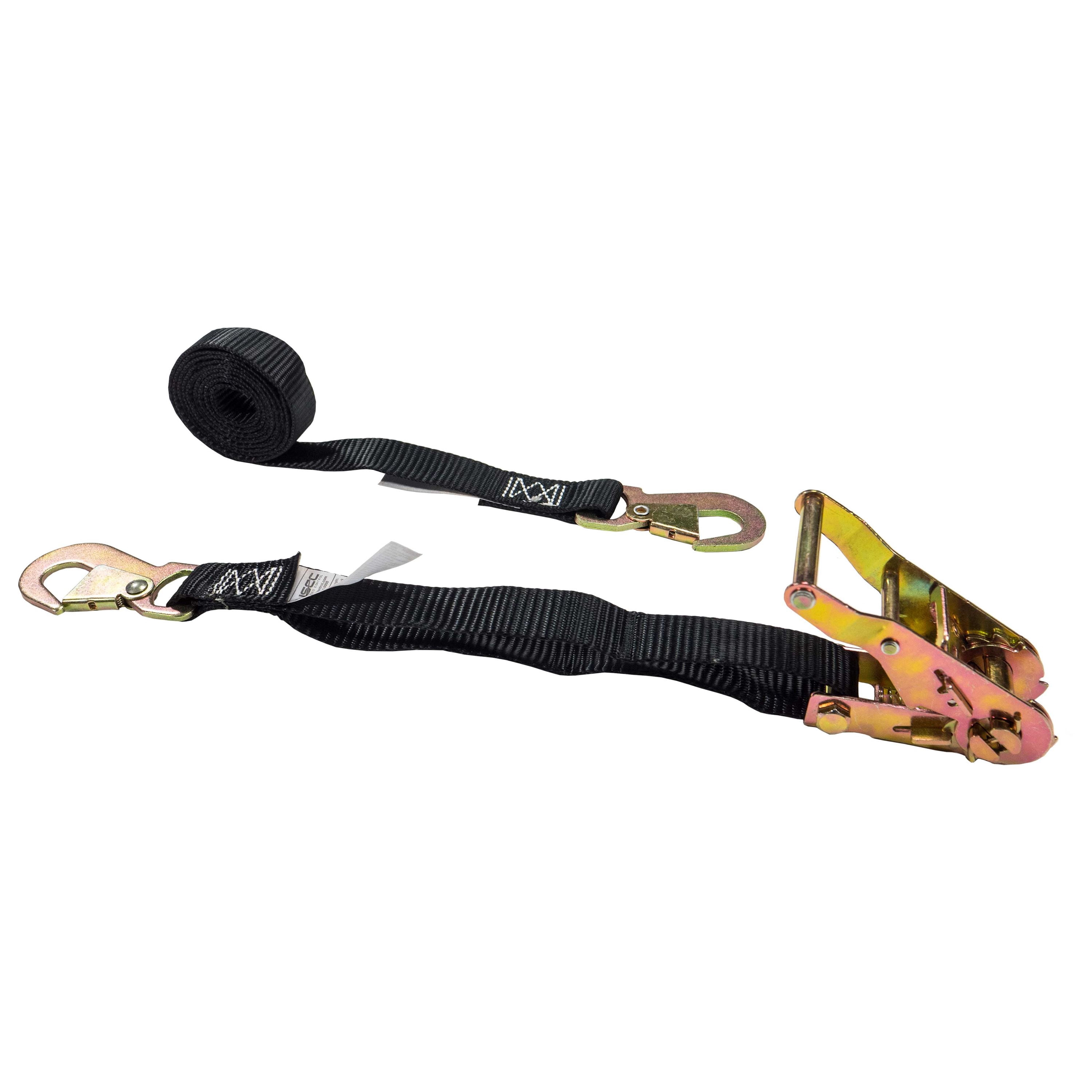 US Cargo Control, Ratchet Strap With Snap Hooks, Perfect Motorcycle ...