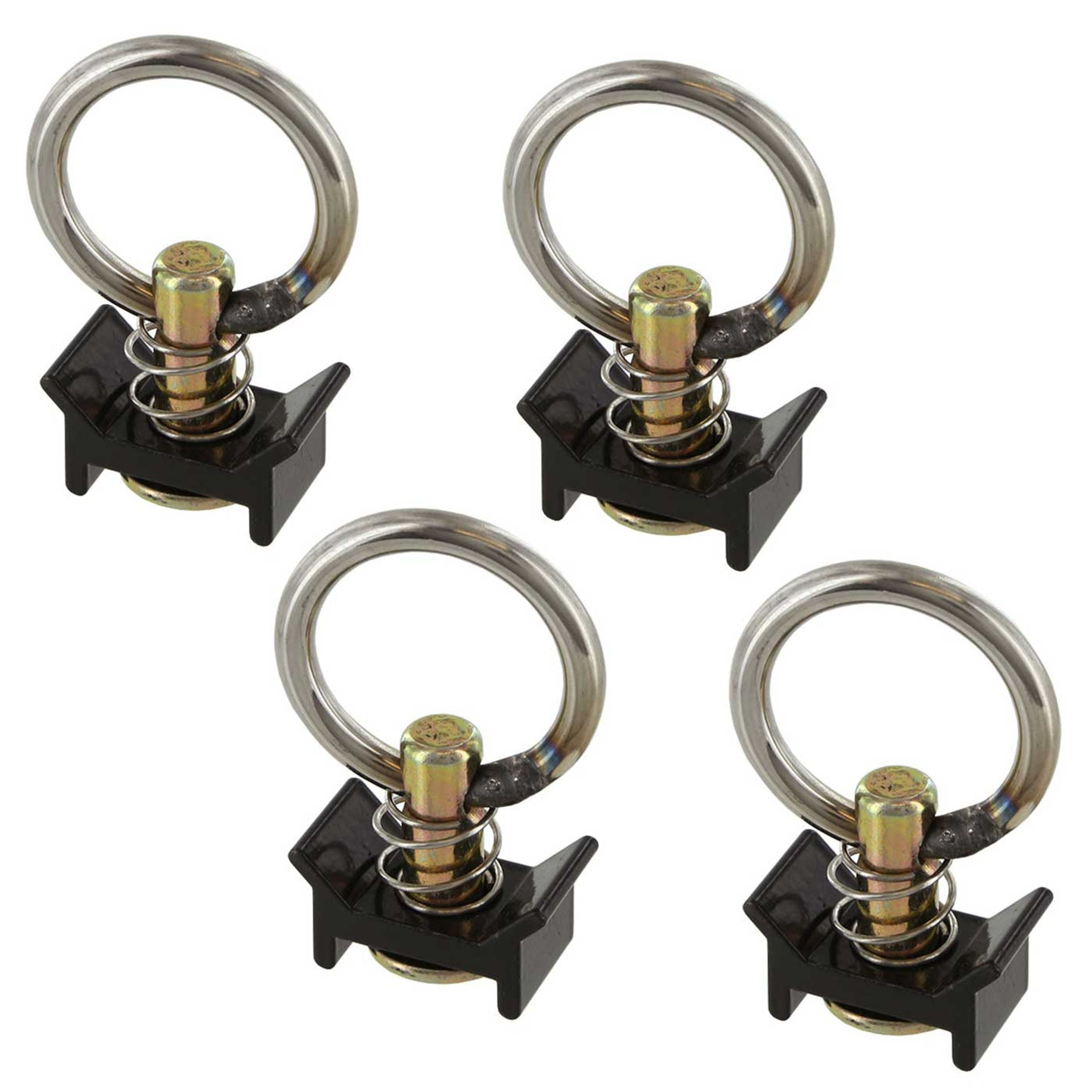 US Cargo Control Single Stud Fitting for L Track (4 Pack) 4,000 Pounds ...